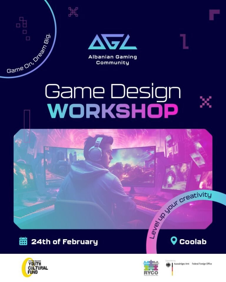 Albanian Gaming Community brings ‘Game Design’ workshop - Albania Tech